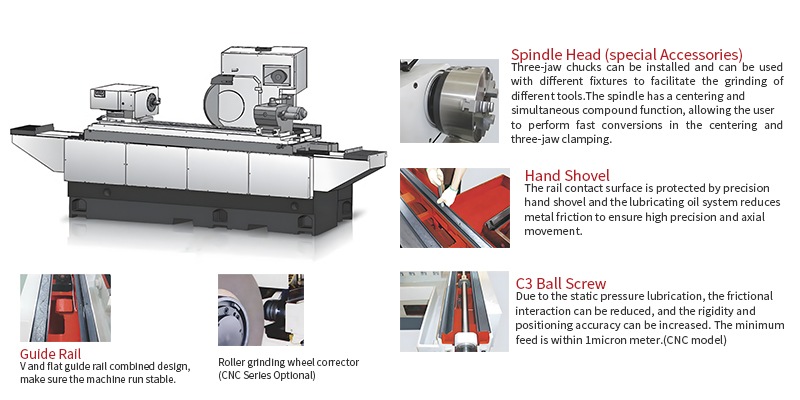 High Precision Conventional Cylindrical Grinders