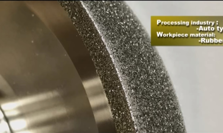 Electroplated diamond & cbn wheel